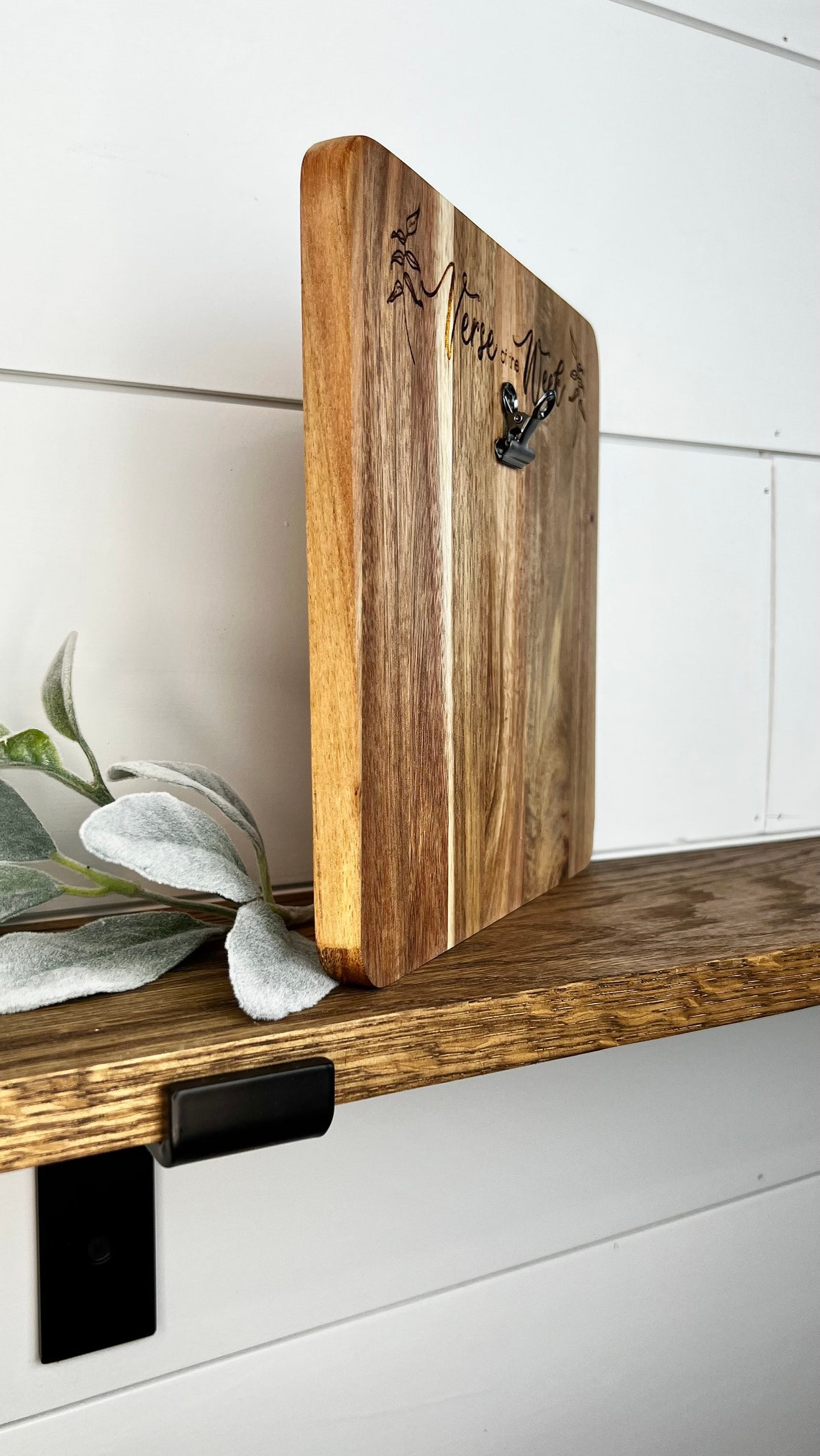 Wooden Verse of the Week Clipboard Wood Bible Verse Wall - Etsy