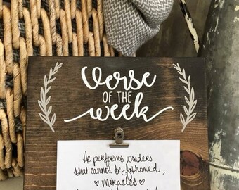 Bible Verse Decor | Etsy