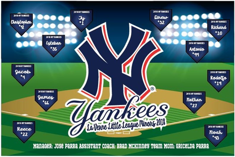 Baseball Banner Baseball Team Banner Custom Photo Banners - Etsy