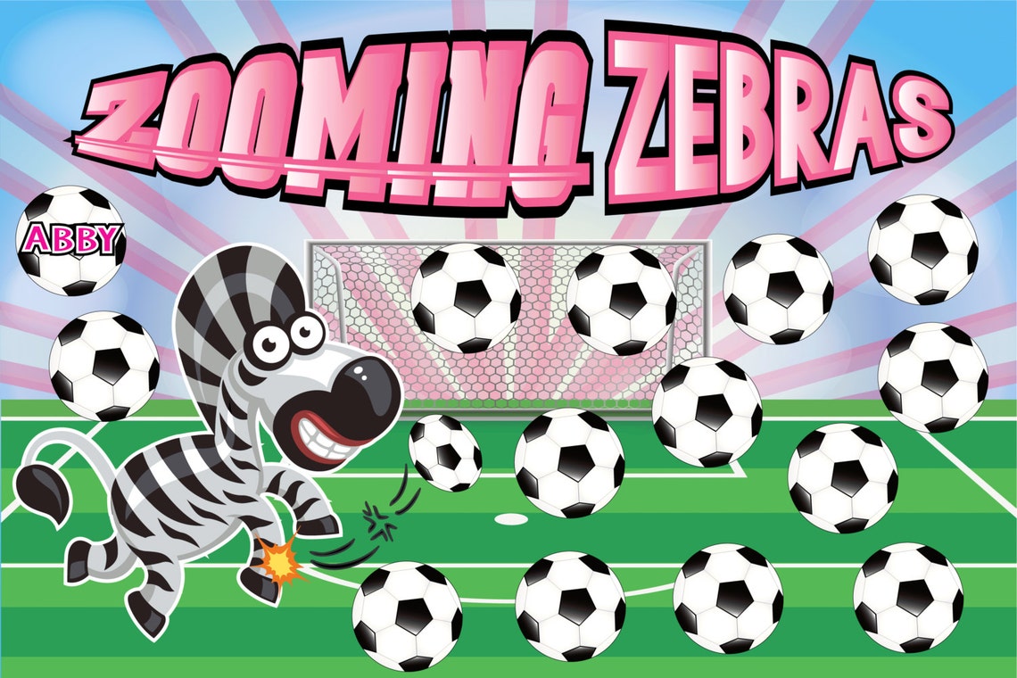 Soccer Banner Custom Soccer Team Banners Full Color | Etsy