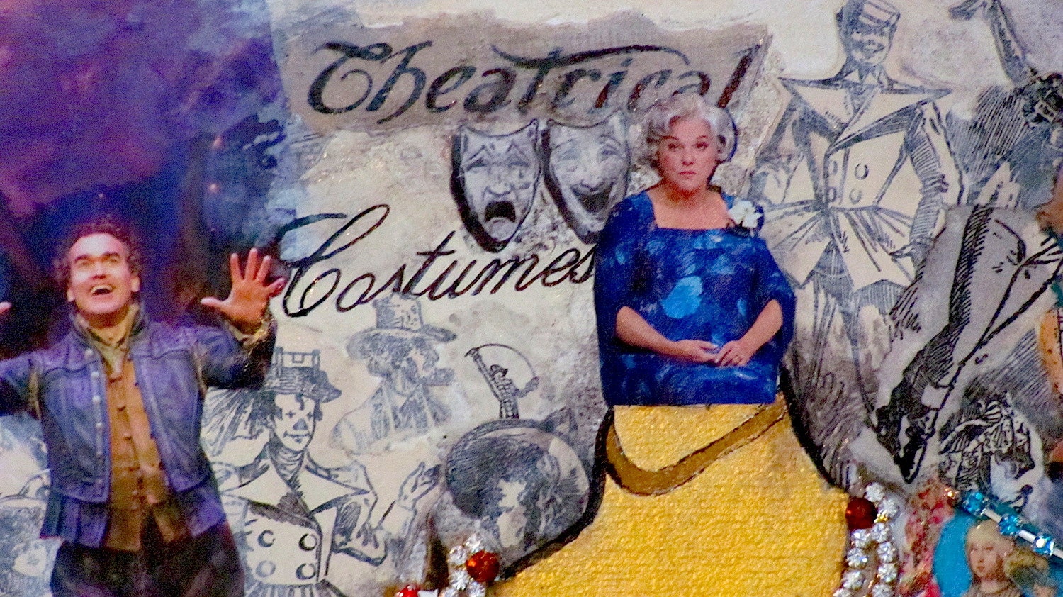 Theatrical Costume Designer New York Theatre Broadway Mixed Media ...