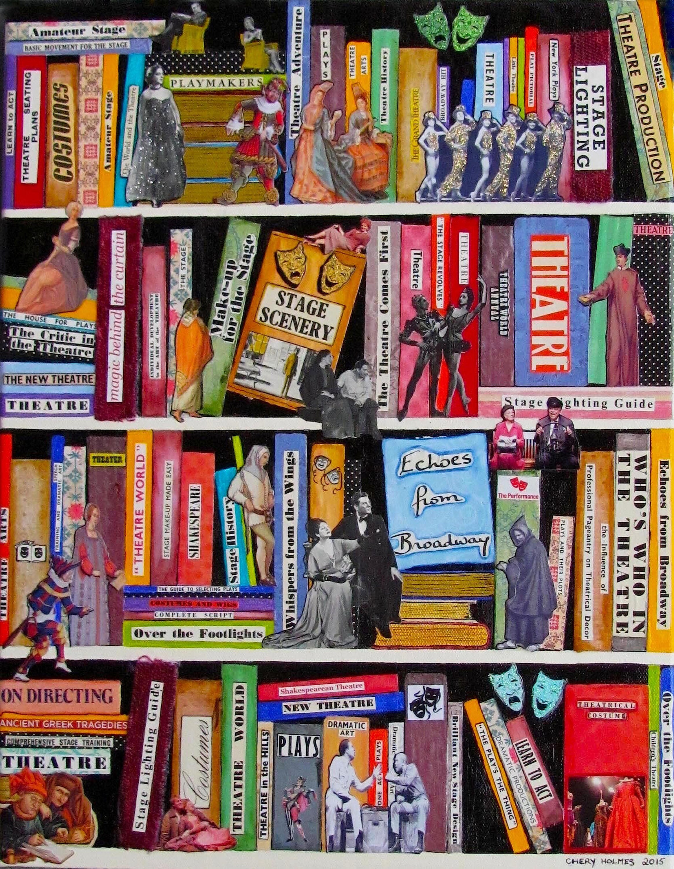 The Science of Theatre Mixed Media Collage Photographic Print of ...