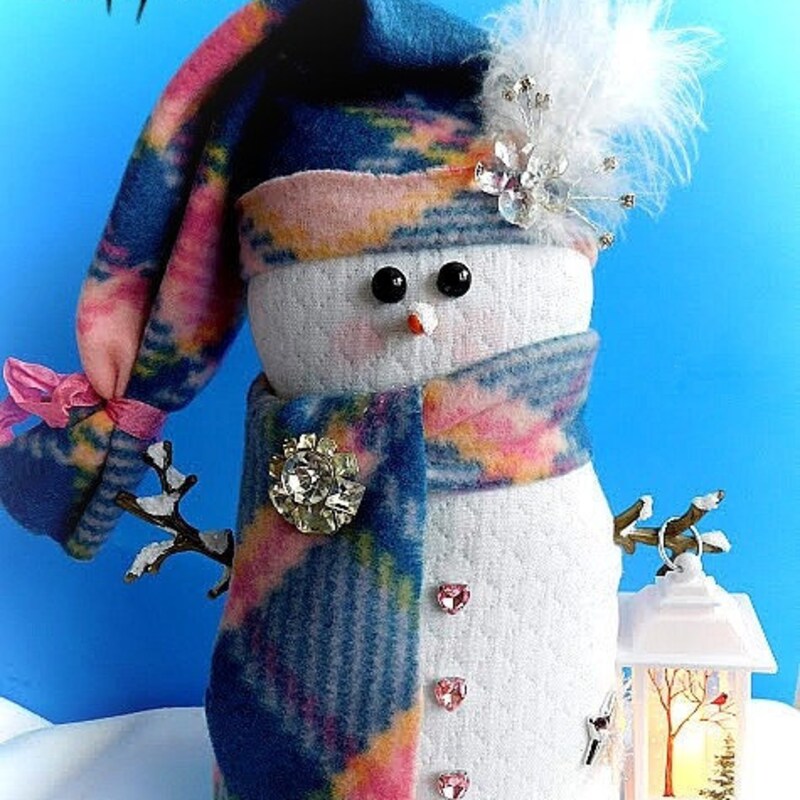 Fleece Snowman - Etsy