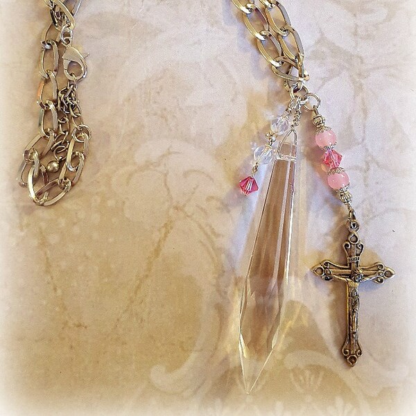 Repurposed Chandelier Crystals - Etsy