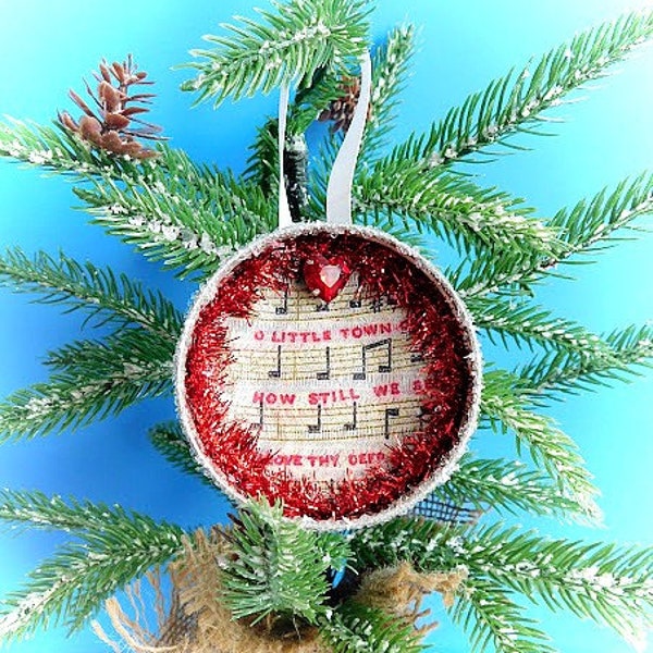 Mason Jar Lid Ornaments - Etsy