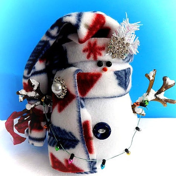 Fleece Snowman - Etsy