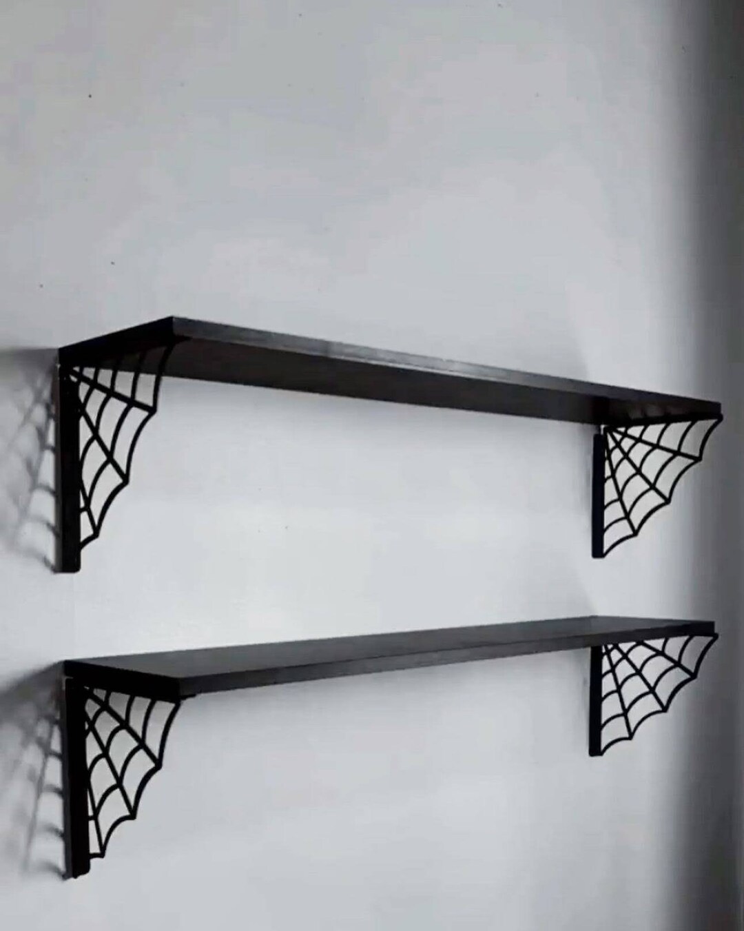 Metal Spider Web Shelf Brackets brackets ONLY - Etsy