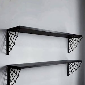 Metal Spider Web Shelf Brackets brackets ONLY - Etsy