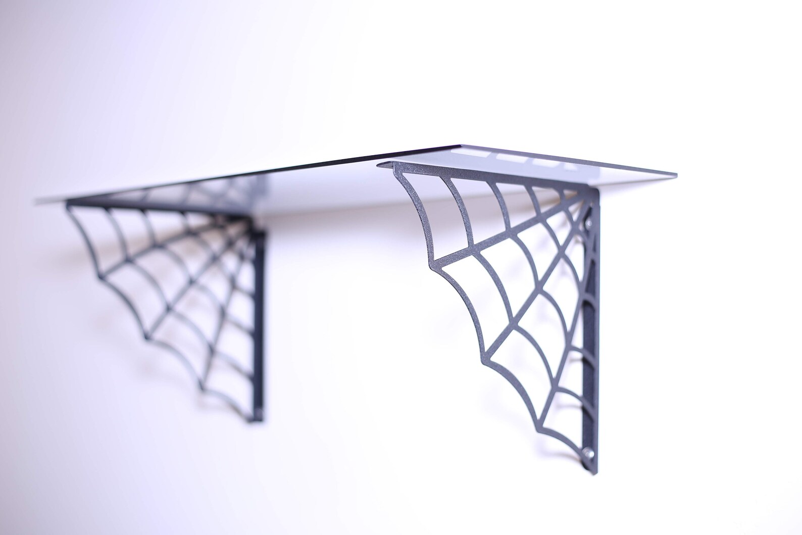 Metal Spider Web Shelf Brackets brackets ONLY - Etsy