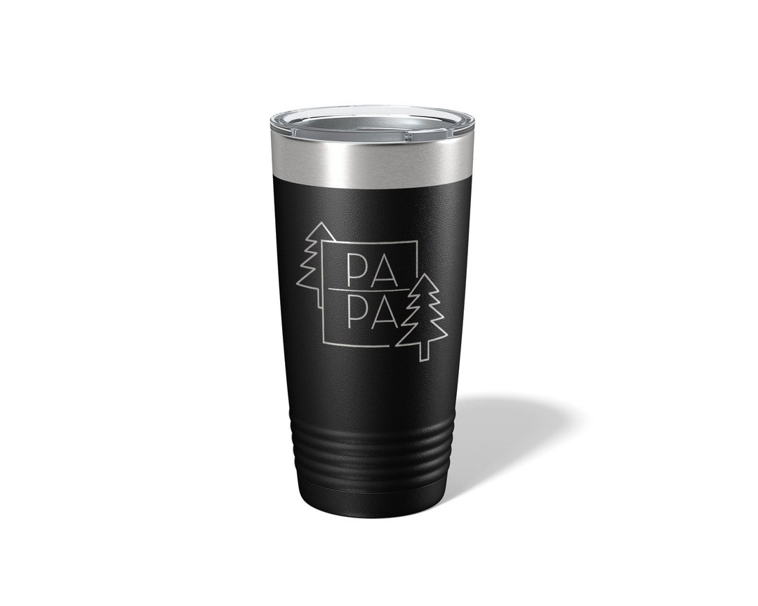 Papa Coffee Cup, Papa Tumbler, Papa Bear, Papa Mug, Father's Day Gift ...