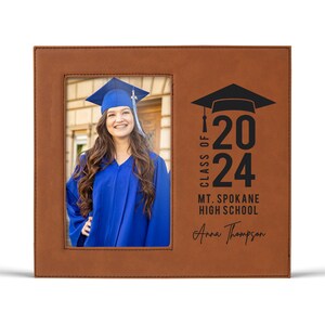 Graduation Picture Frame 2024 Personalized Graduation Photo Class of ...