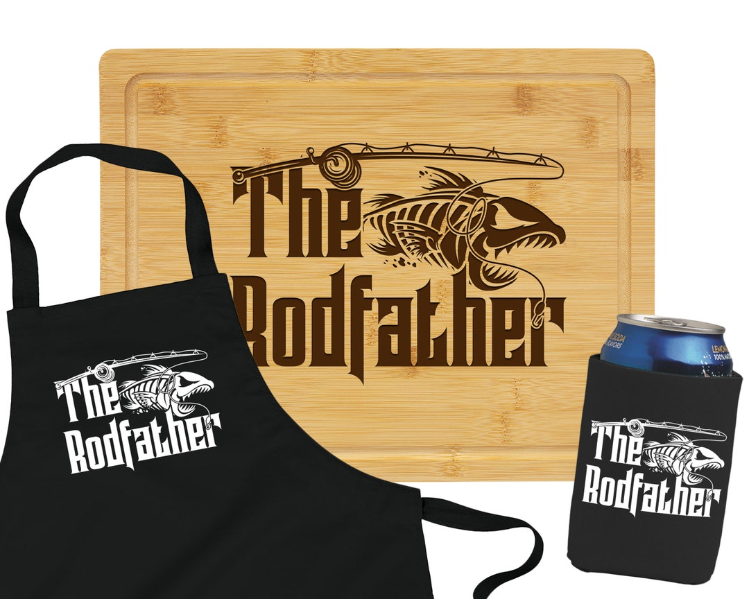 The Rodfather Fish Cutting Board Engraved Bamboo Fish Measurement Ruler ...