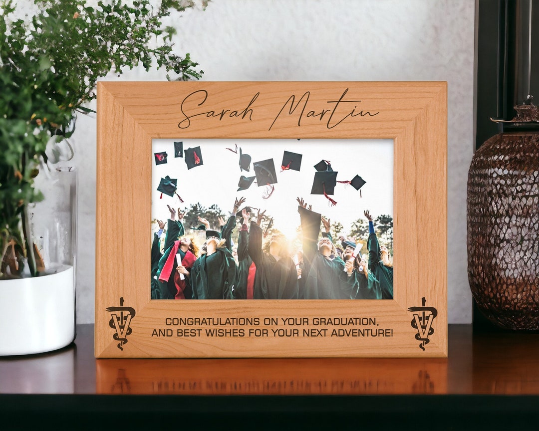 Vet School Graduation Gift Vet Tech Gift Veterinarian Graduation Frame ...