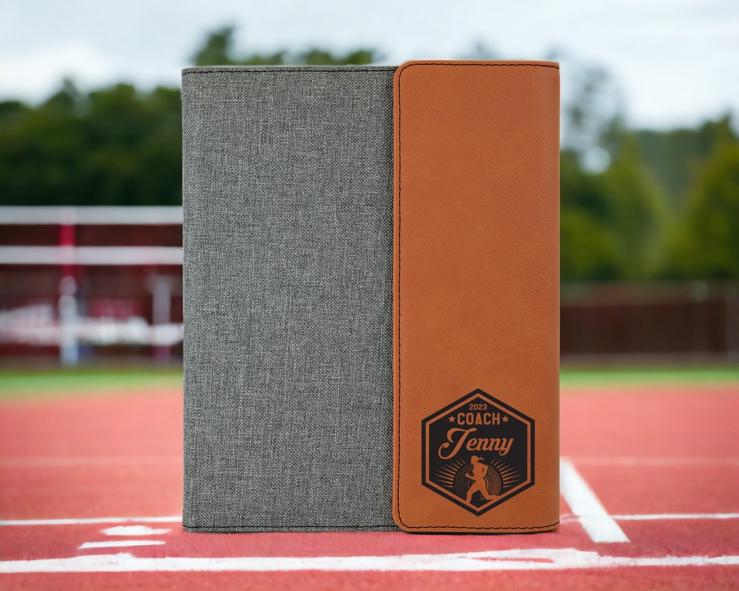 Track Coach Portfolio Personalized Coach Gift Track and Field Coach ...