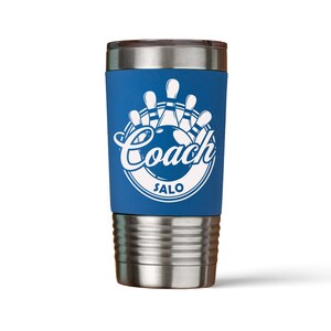Personalized Bowling Coach Tumbler Bowling Gifts for Men Bowling Team ...
