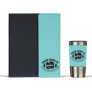 Football Coach Padfolio Football Coach Portfolio Football Coach Gift ...