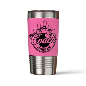 Personalized Bowling Coach Tumbler Bowling Gifts for Men Bowling Team ...