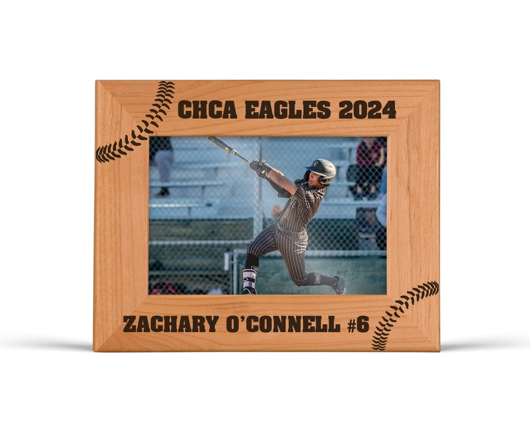 Baseball Picture Frame Personalized Baseball Player Gift Baseball ...