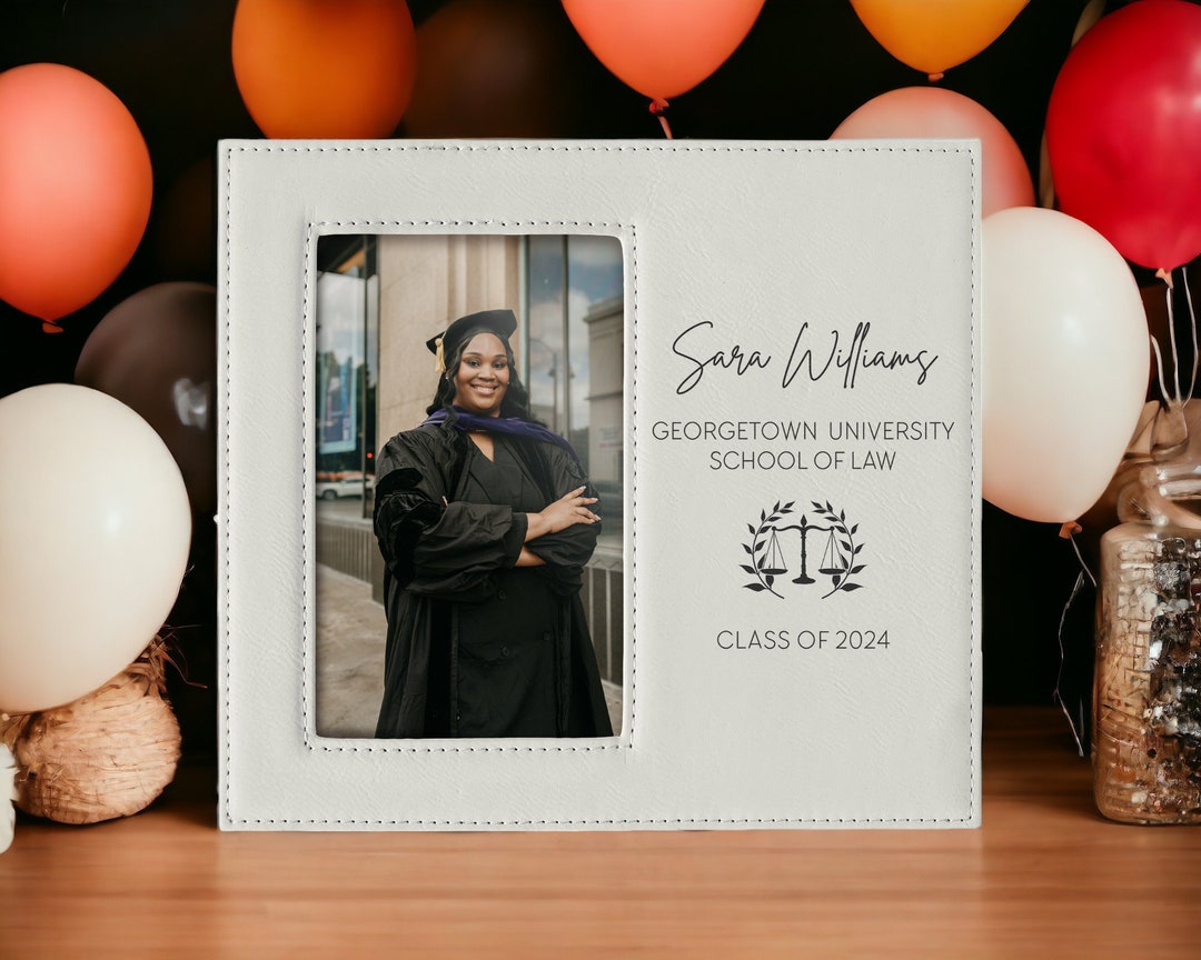 Law School Picture Frame Personalized Law School Grad Gift Lawyer ...