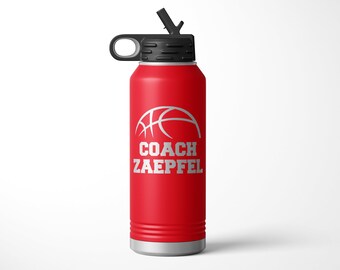Basketball Coach Thermal Bottle - Etsy