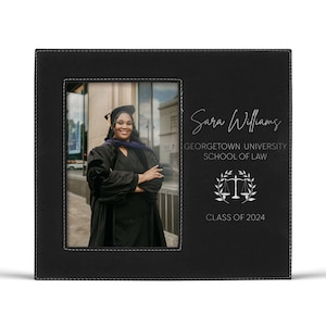 Law School Picture Frame Personalized Law School Grad Gift Lawyer ...