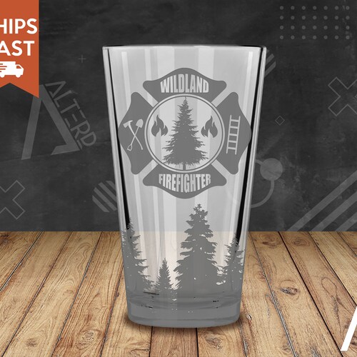 Wildland Firefighter Firefighter Gift Fireman Gifts Forest - Etsy