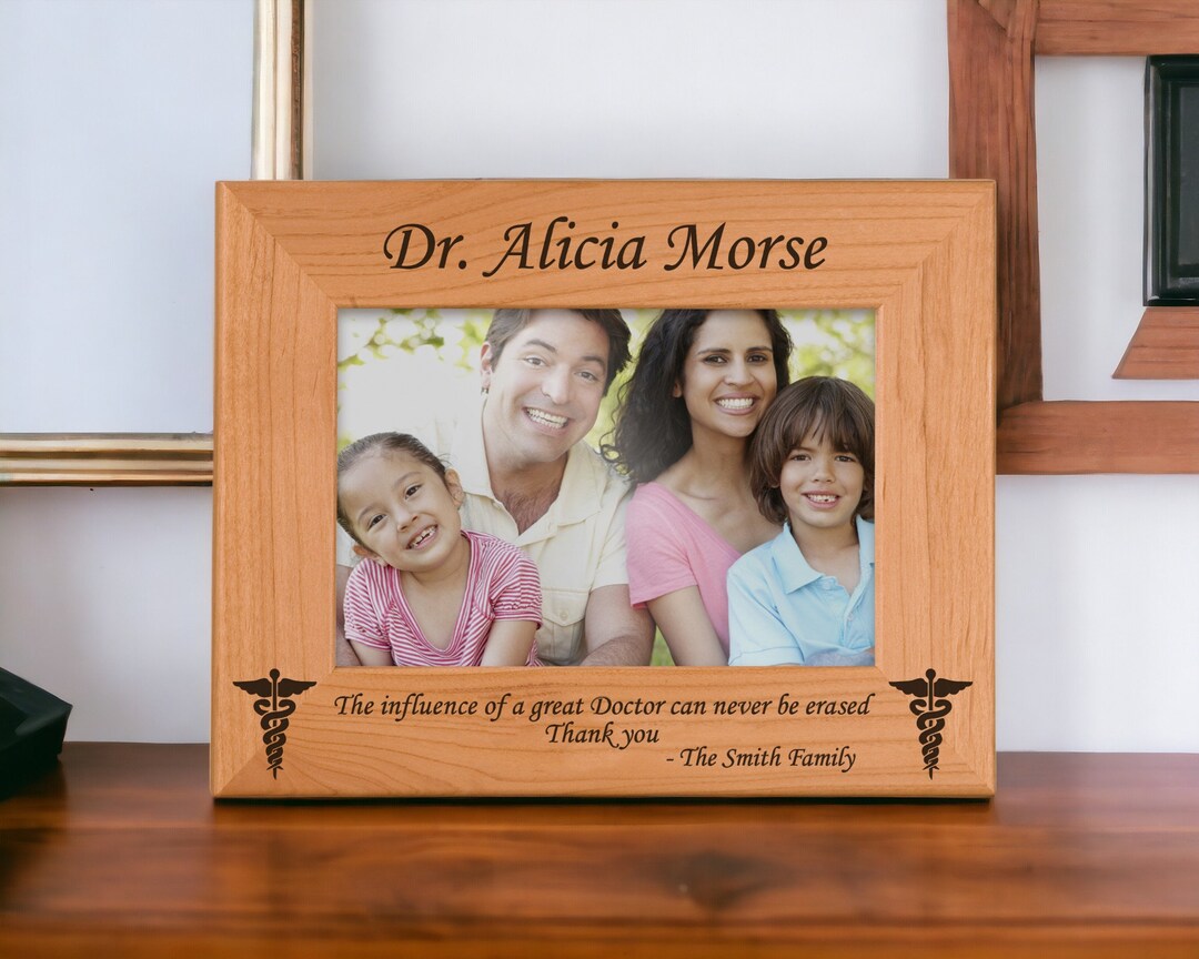 Thank You Gift for Doctor Personalized Picture Frame Doctor ...