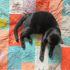 Modern Lap Quilt Star Quilt: Pattern Starlet by Modernly Morgan - Etsy