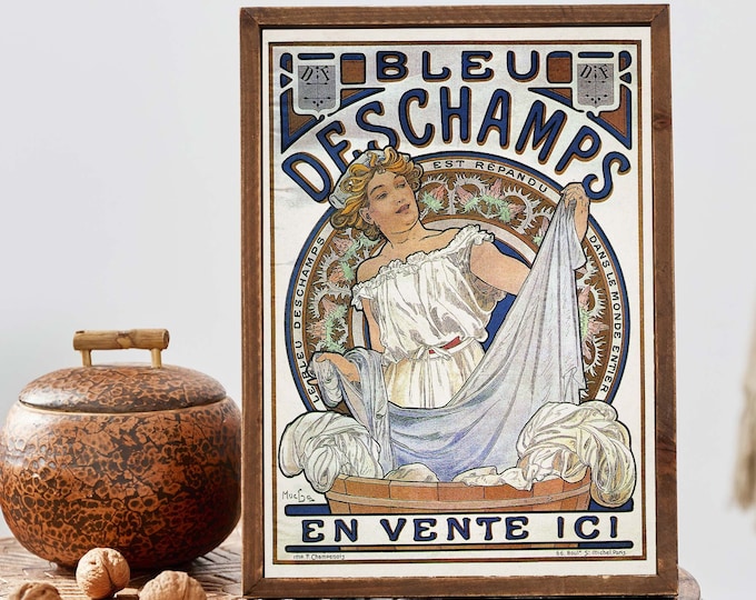 Absinthe Robette Vintage Art Print Alphonse Mucha Art Nouveau - Etsy