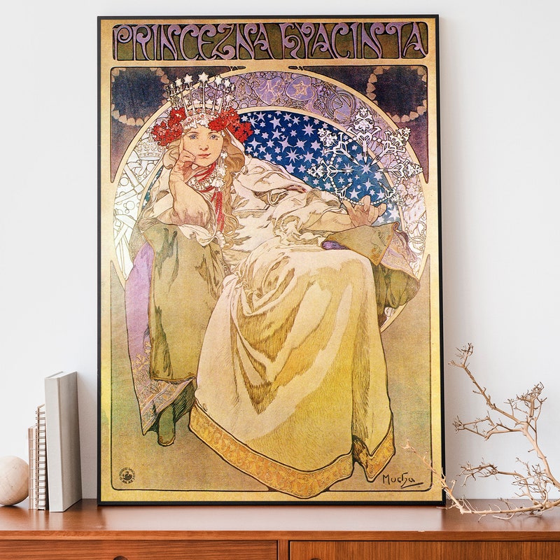 Mucha Poster - Etsy
