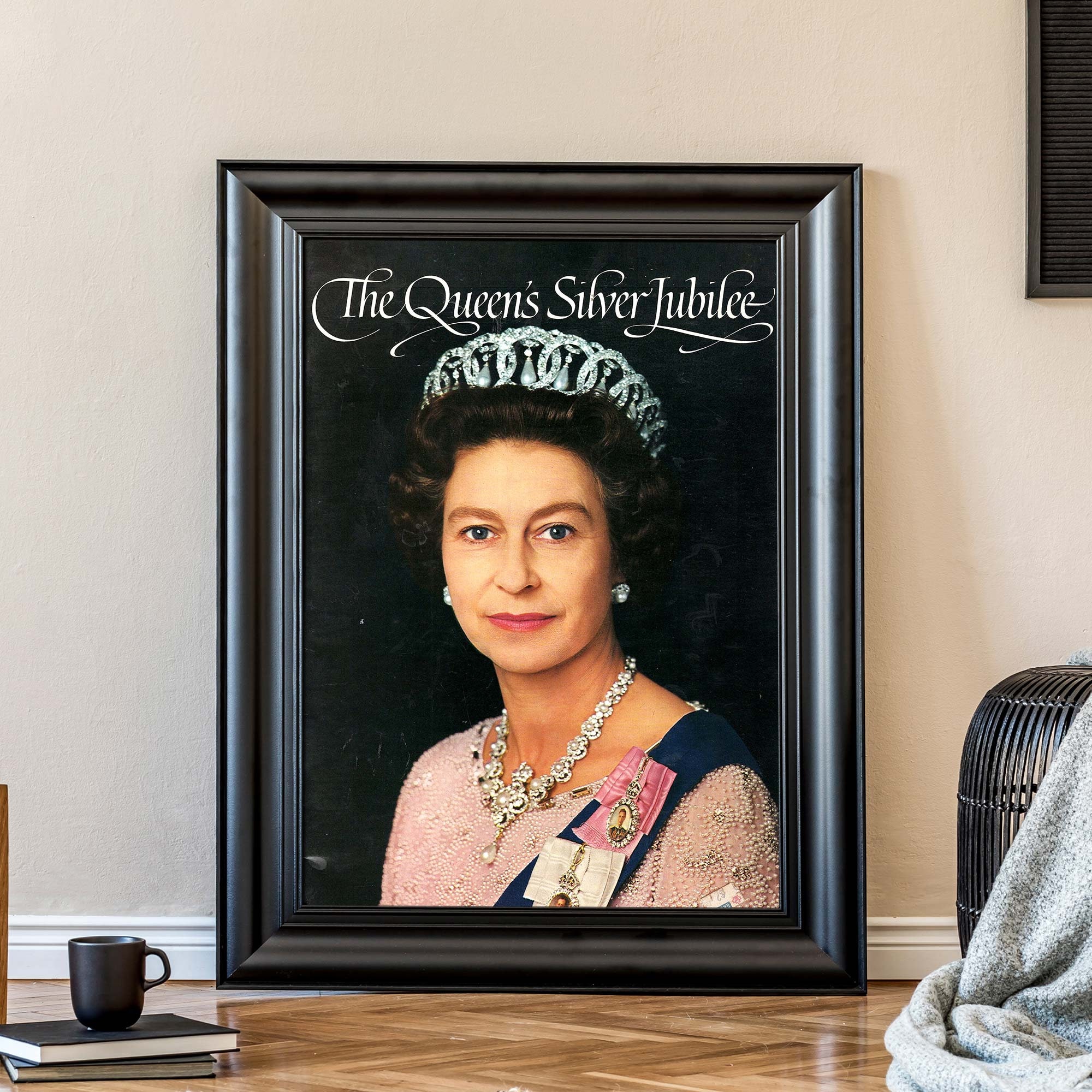 Queen Elizabeth Silver Jubilee Photo Print Vintage Queen of - Etsy