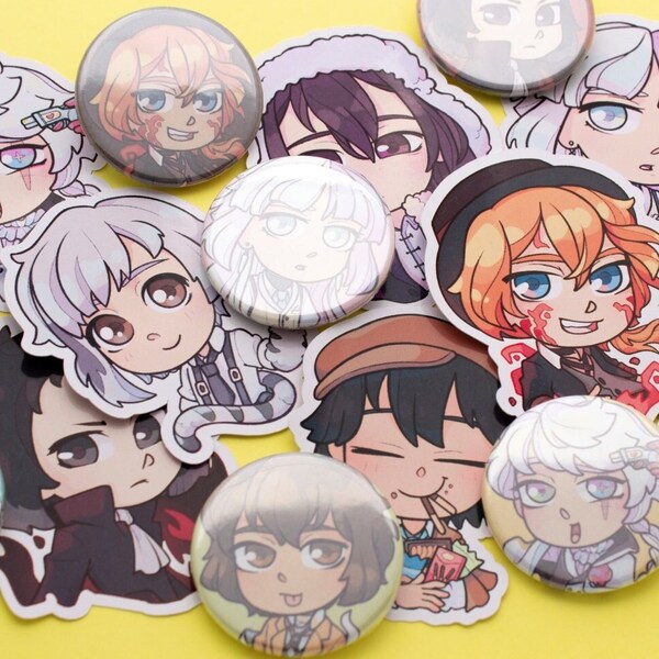 Chuuya and Dazai Pin - Etsy