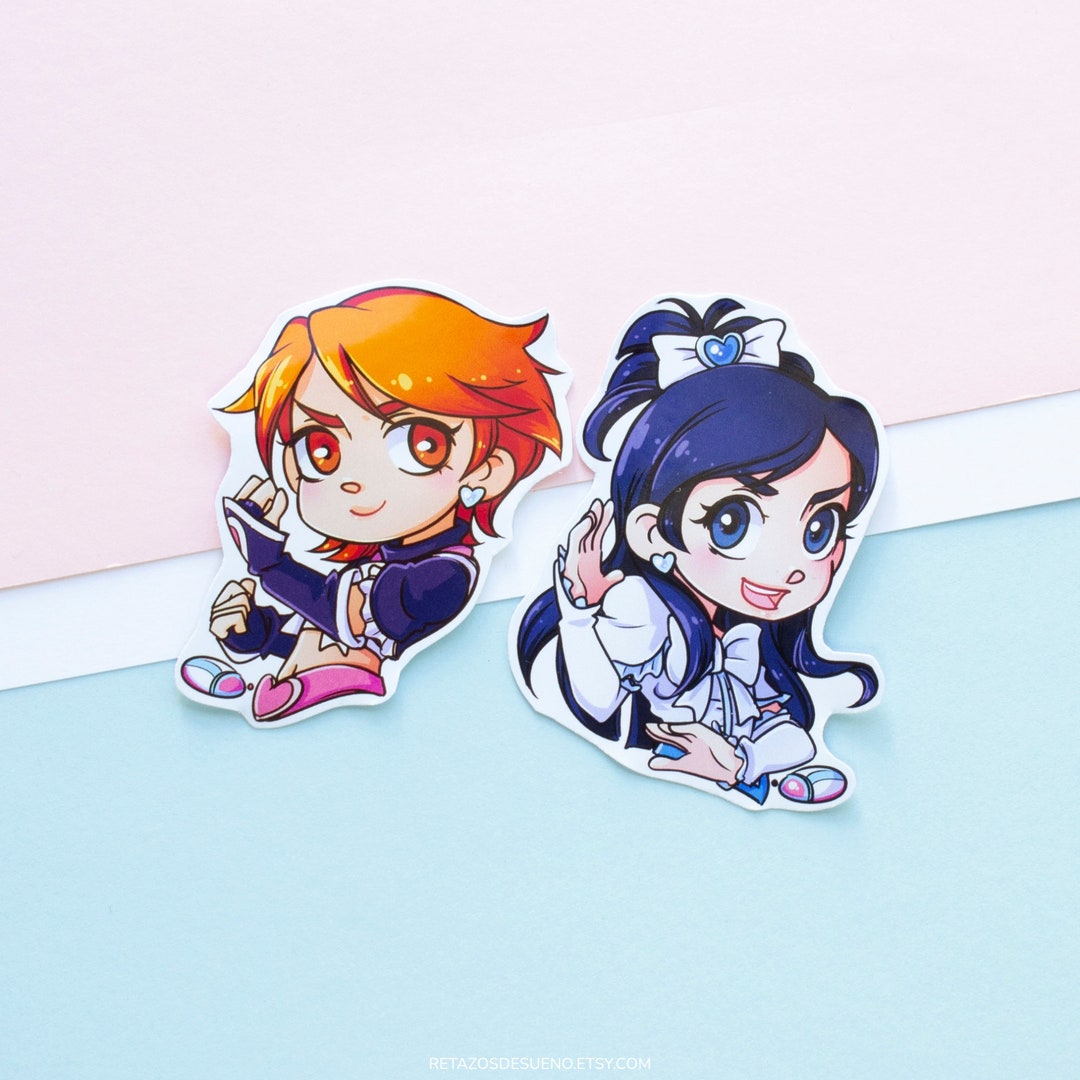 Pretty Cure Precure High Quality Sticker Pack, Magical Girl Sticker ...