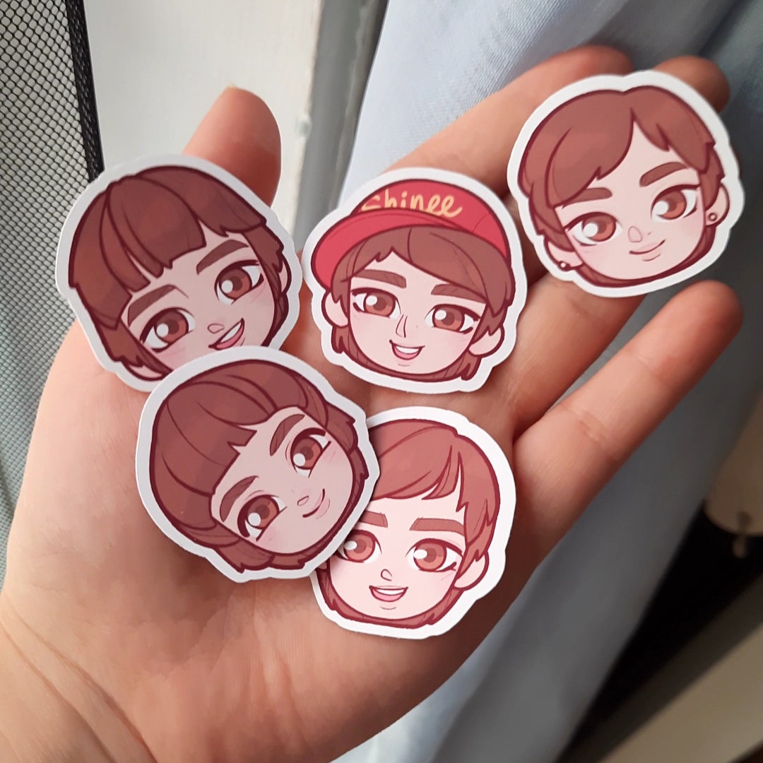 SHINEE REPLAY Cute STICKERS Debut Song Onew Jonghyun Key - Etsy