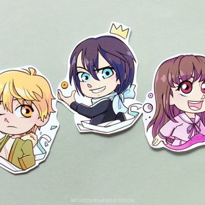 Yato Sticker Pack, Yato Delivery God Sticker Pack, Yato Hiyori Yukine ...