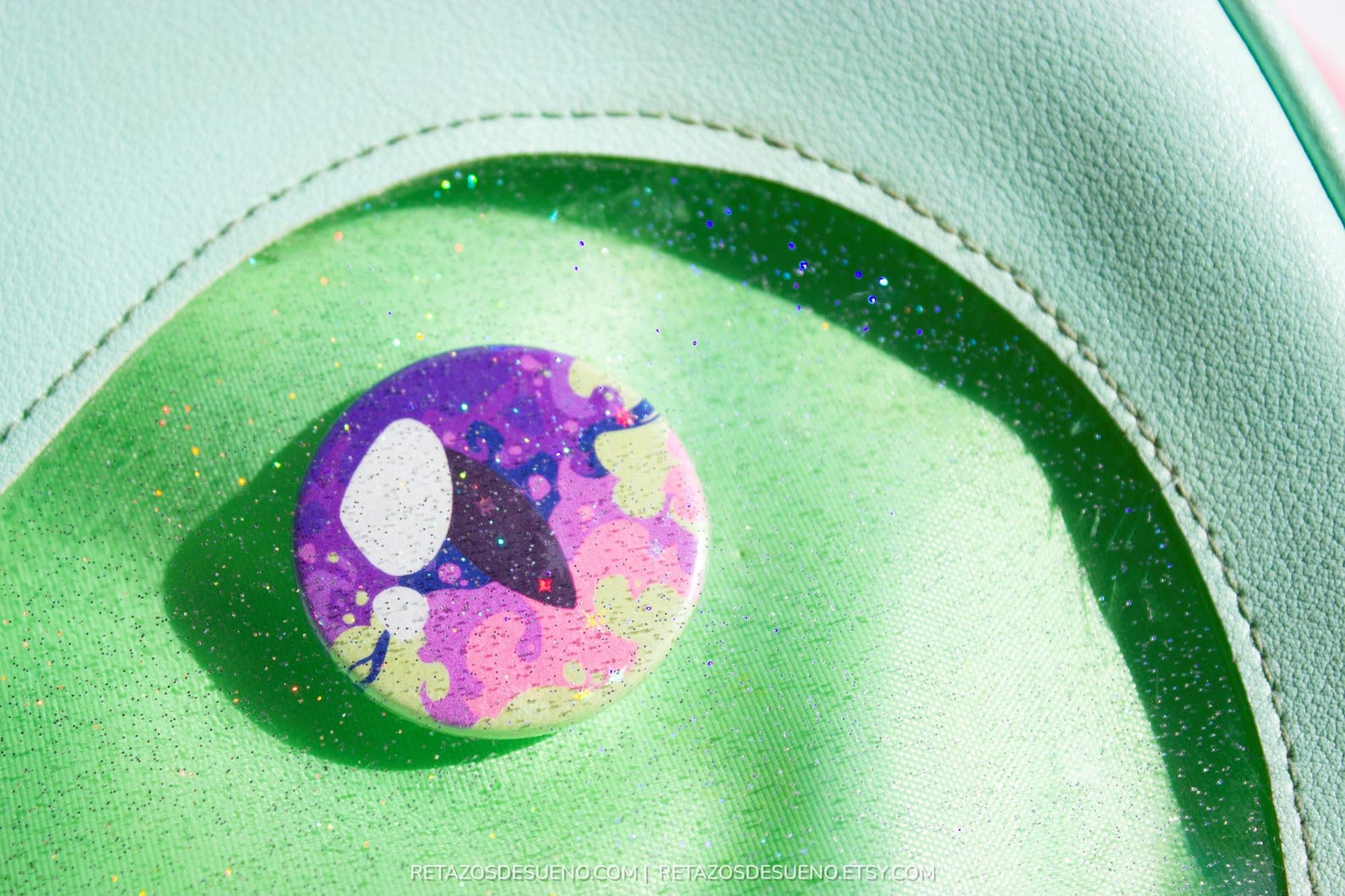 Dragon Magical Eyes Pin Badge for Bags and Clothes, Decora Fairy Key ...