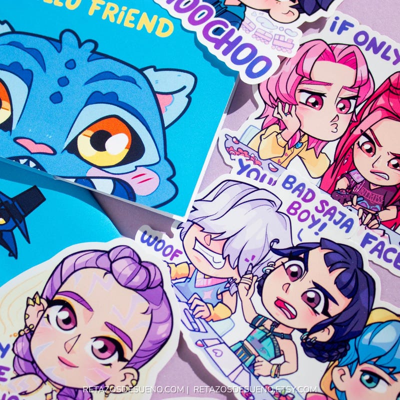 Kpop demon hunters mira x abby x romance - Etsy.de