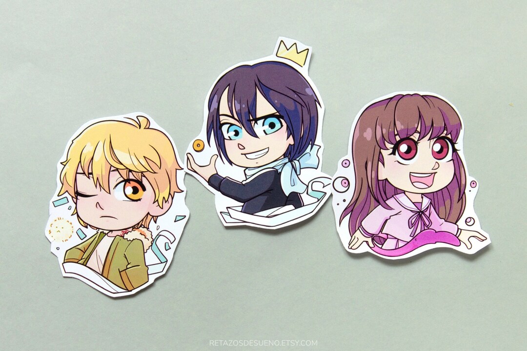 Yato Sticker Pack, Yato Delivery God Sticker Pack, Yato Hiyori Yukine ...