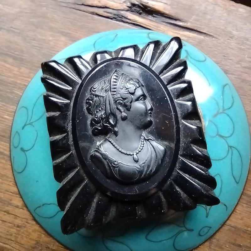 Bakelite Pin - Etsy