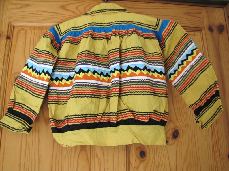 Vintage Miccosukee Seminole Patchwork Child's Jacket, Florida Seminole ...