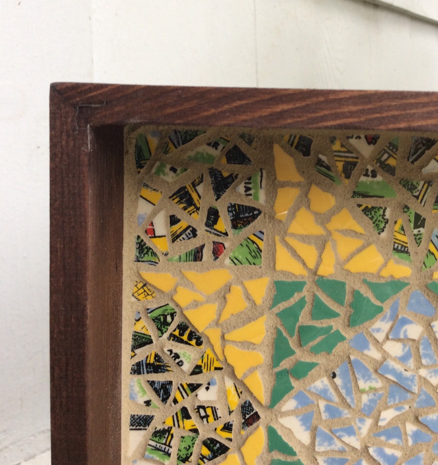 Mosaic Star Shadow Box/tray - Etsy