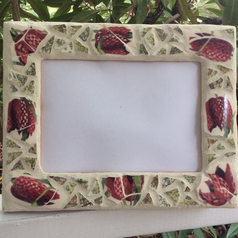 Mosaic Picture Frame - Etsy