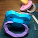 DIY Papercraft 3D Pacifier PDF Printable Template - Etsy