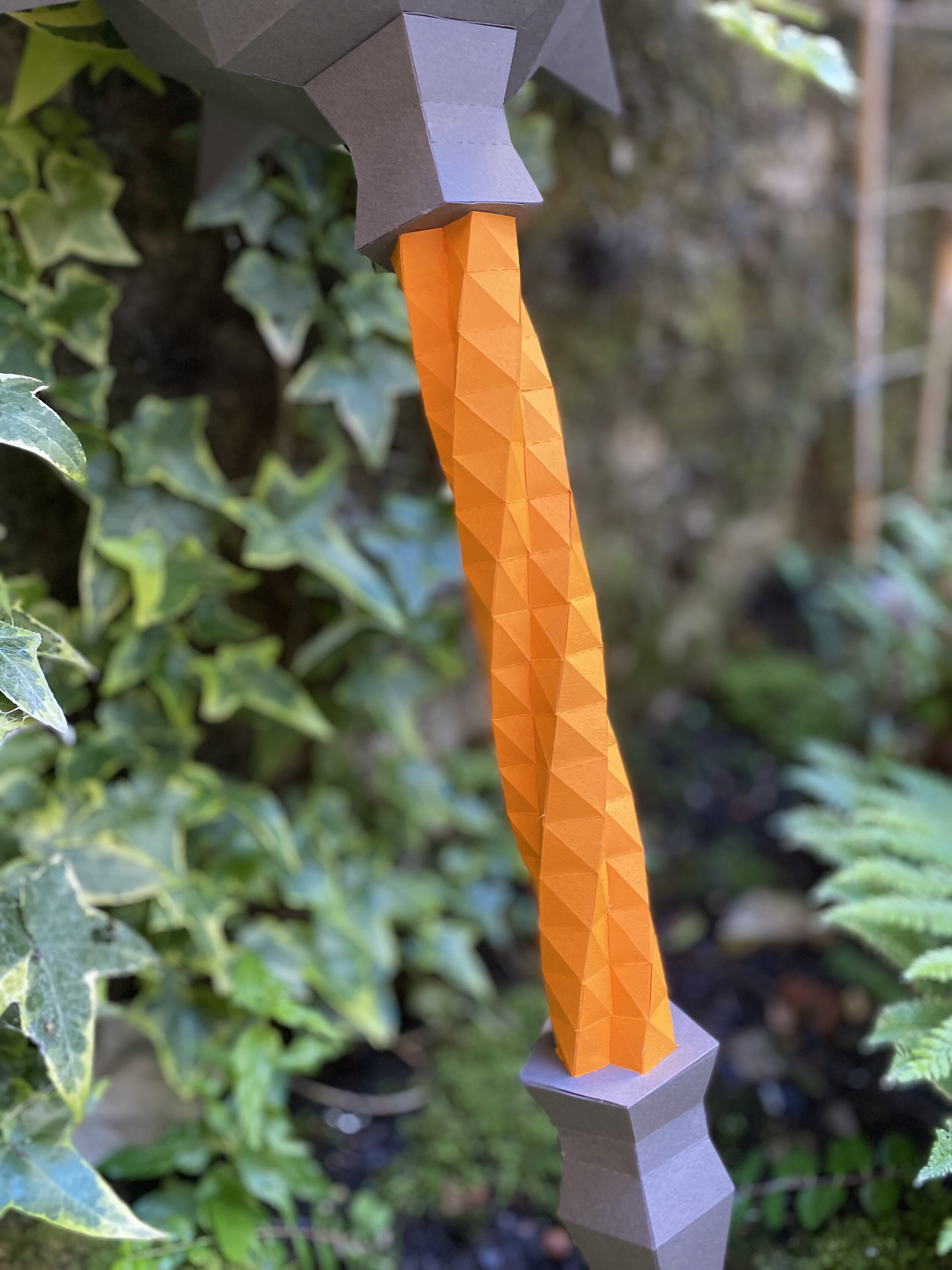 DIY 3D Papercraft Mace PDF Printable Template - Etsy