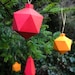 DIY 3D Paper Craft Christmas Tree Ornaments and Topper PDF Printable ...