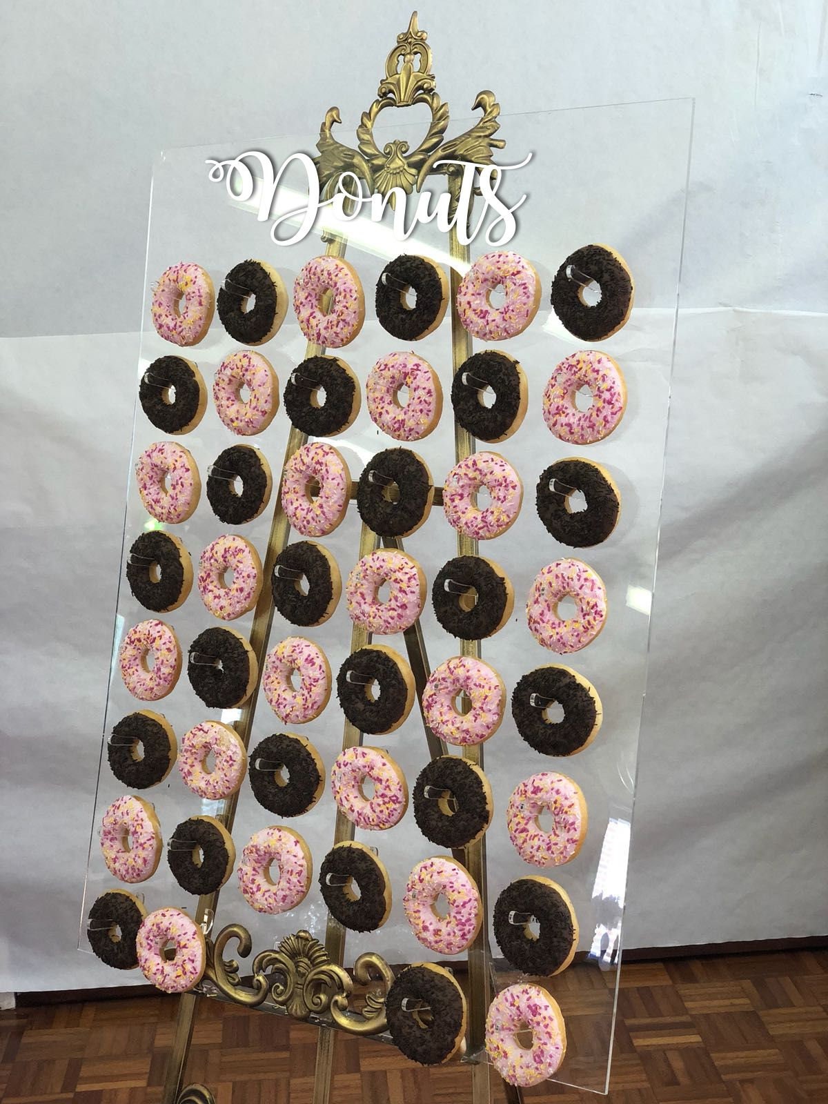 Donut Wall LARGE Acrylic Display Doughnut 48 to 96 Dounts - Etsy Canada