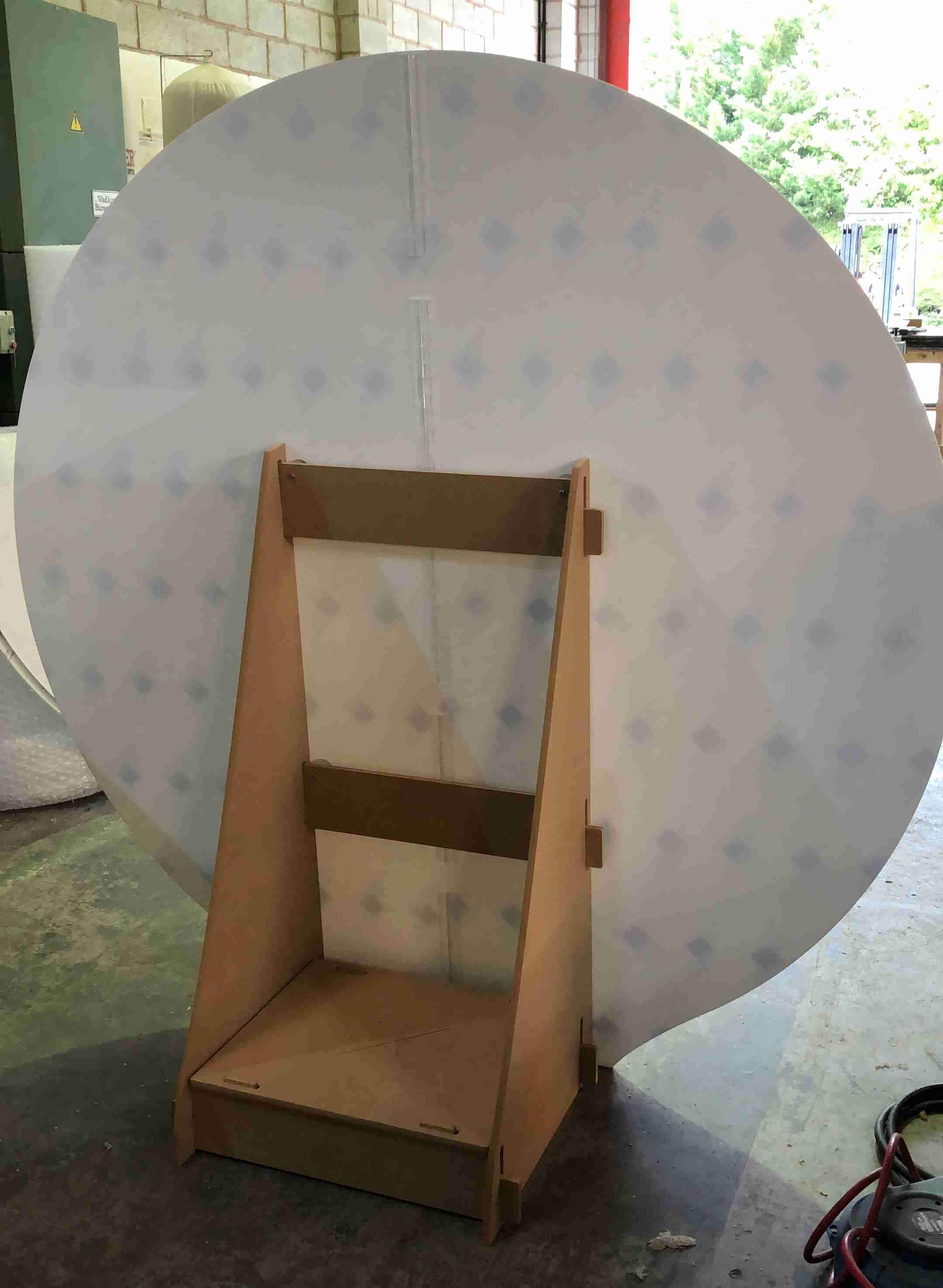 Round Acrylic Backdrop 6ft White Circle Back Drop Backdrop | Etsy