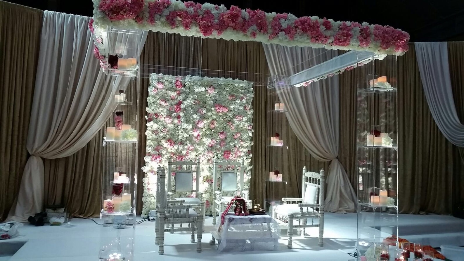 Acrylic Wedding Structure Mandap Chuppah Arch Venue Dressing - Etsy