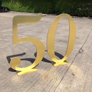 4ft LARGE Free Standing Numbers Letters Event Prop Party | Etsy