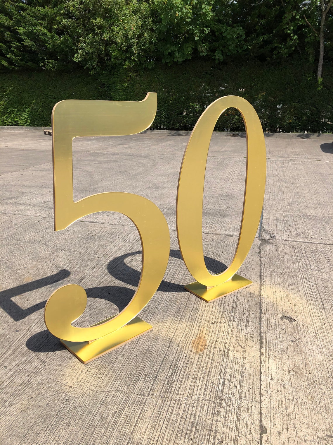 4ft LARGE Free Standing Numbers Letters Event Prop Party | Etsy